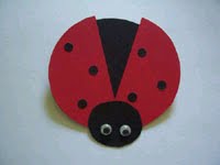 THETINCAT: Lady Bug Card Instructions
