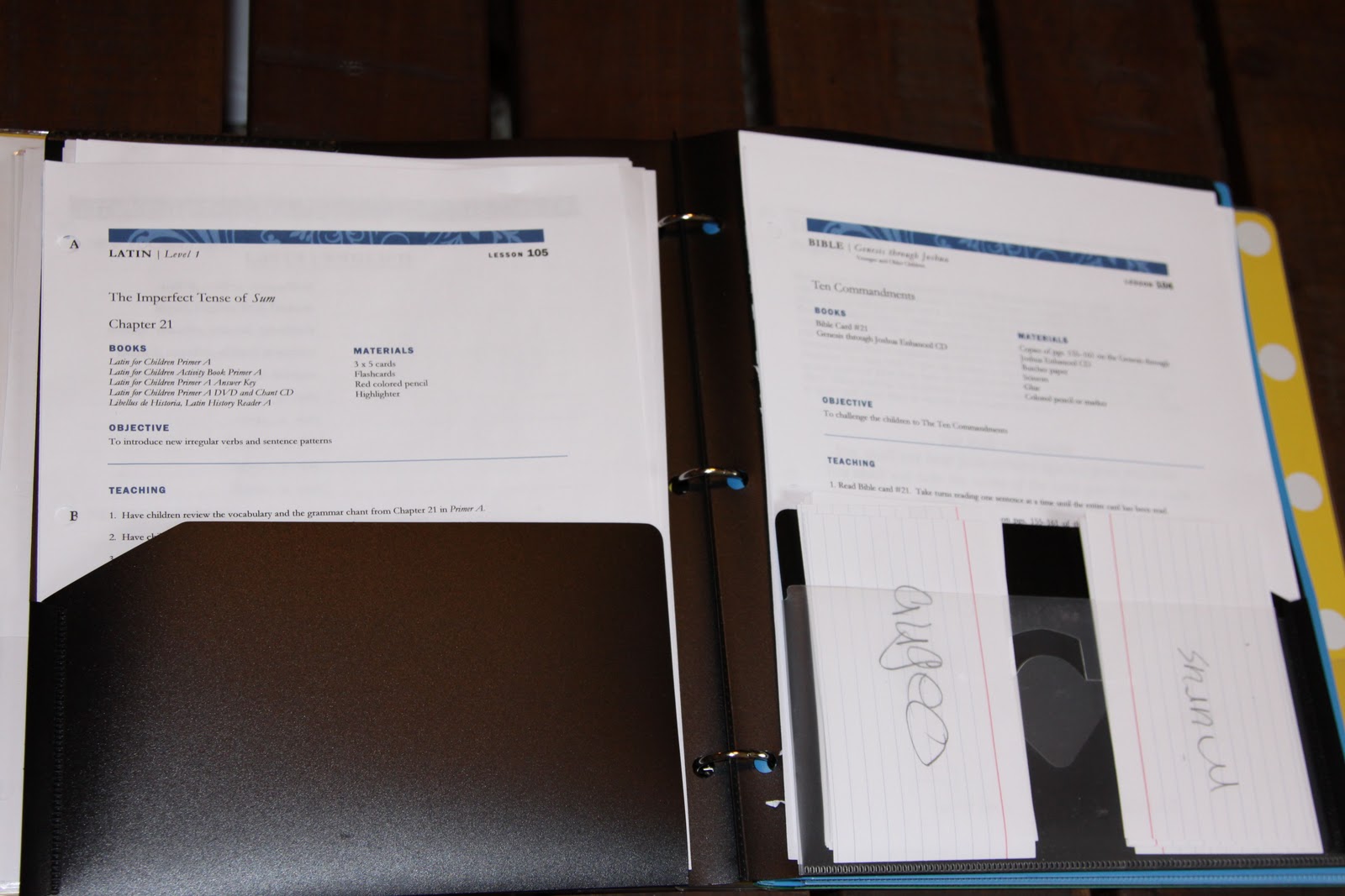 Stuff and Things: Homeschool Organization