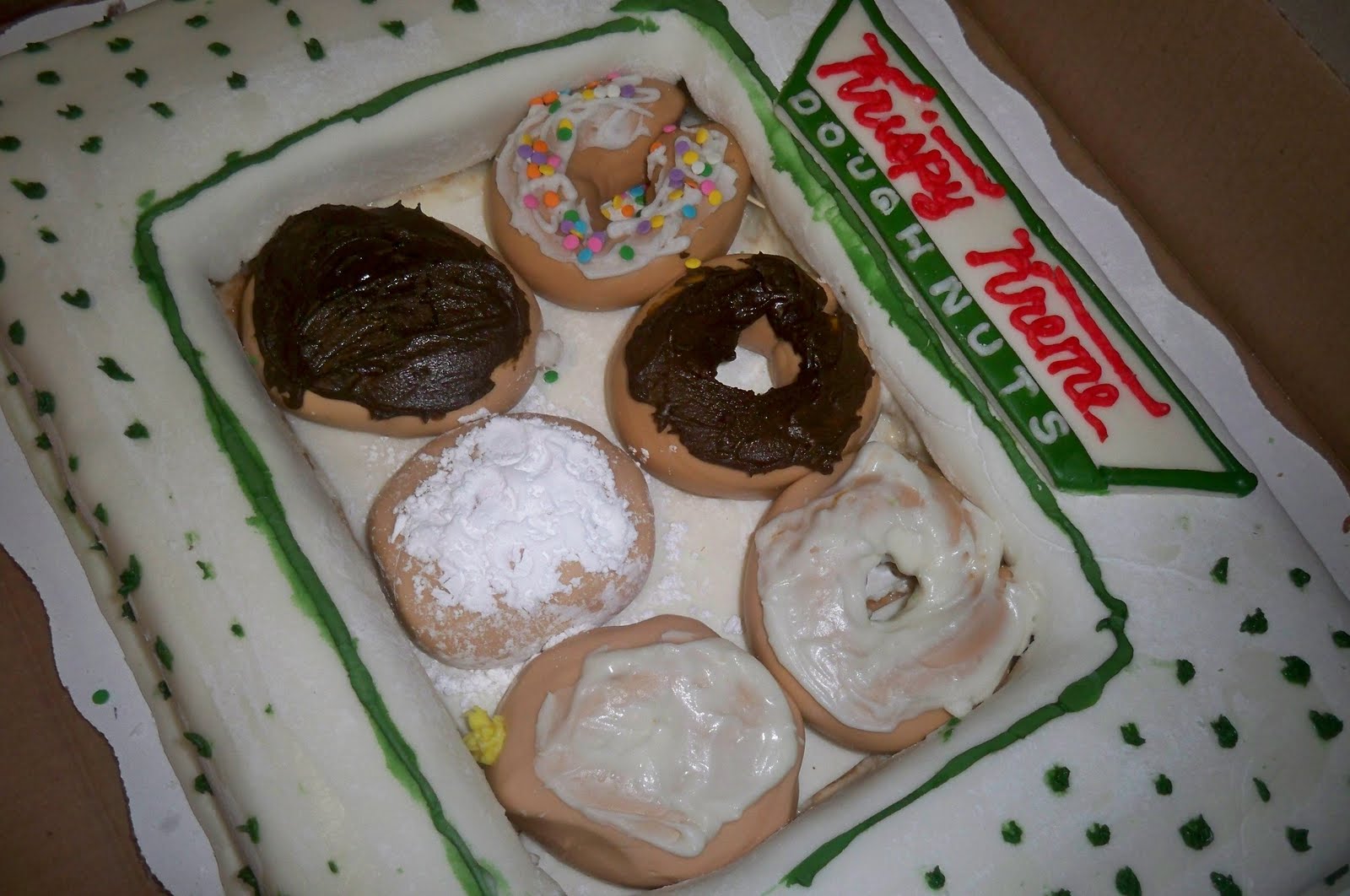 "Grace of Cakes": Krispy Kreme Cake