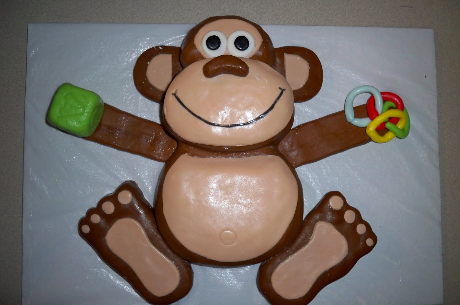 "Grace of Cakes": Baby Monkey cake