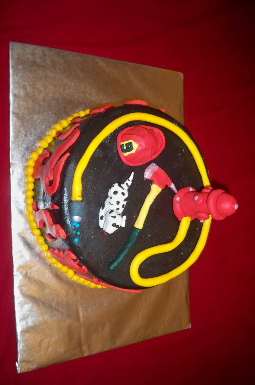 "Grace of Cakes": Fireman Cake