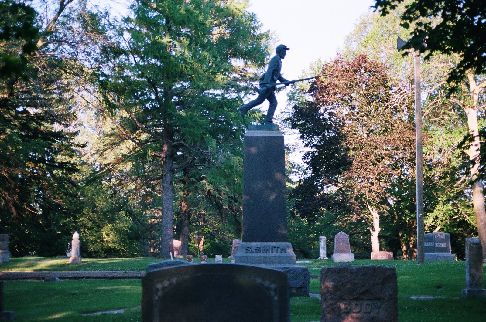 morris of course: Our Samuel Smith, Civil War vet, running into eternity