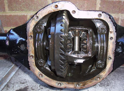 In bits and back again: Got a brand new Salisbury axle!