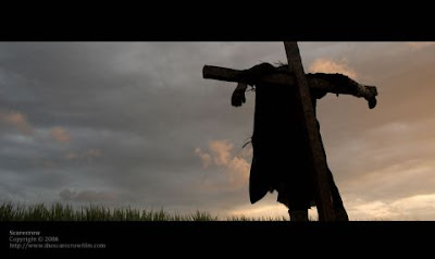just words- sorting it all out: scarecrow crucifix