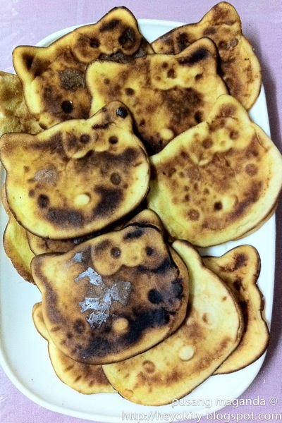 pusang maganda: hello kitty pancake