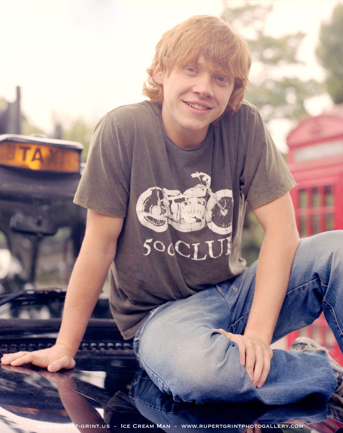 Following the magic: Antiguo photoshoot de Rupert Grint