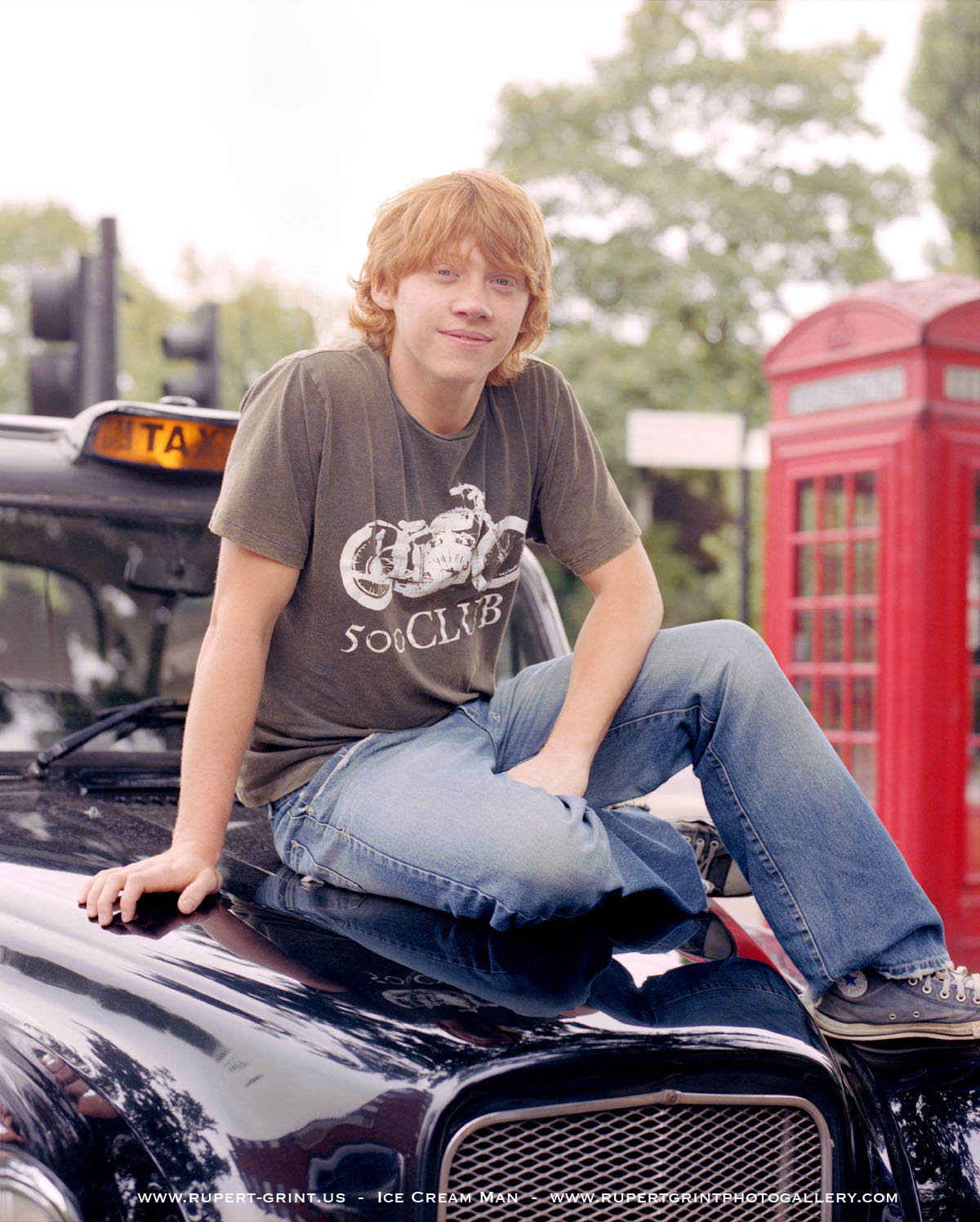 Following the magic: Antiguo photoshoot de Rupert Grint