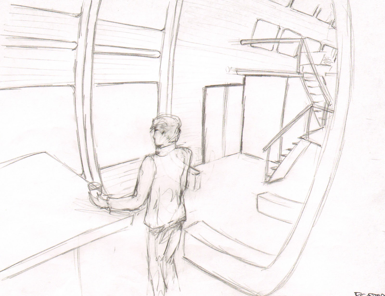 Sketching The Days: Train Interior Layout Ideations