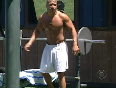 Jeff and Russell on Big Brother 11 - Shirtless Men at groopii