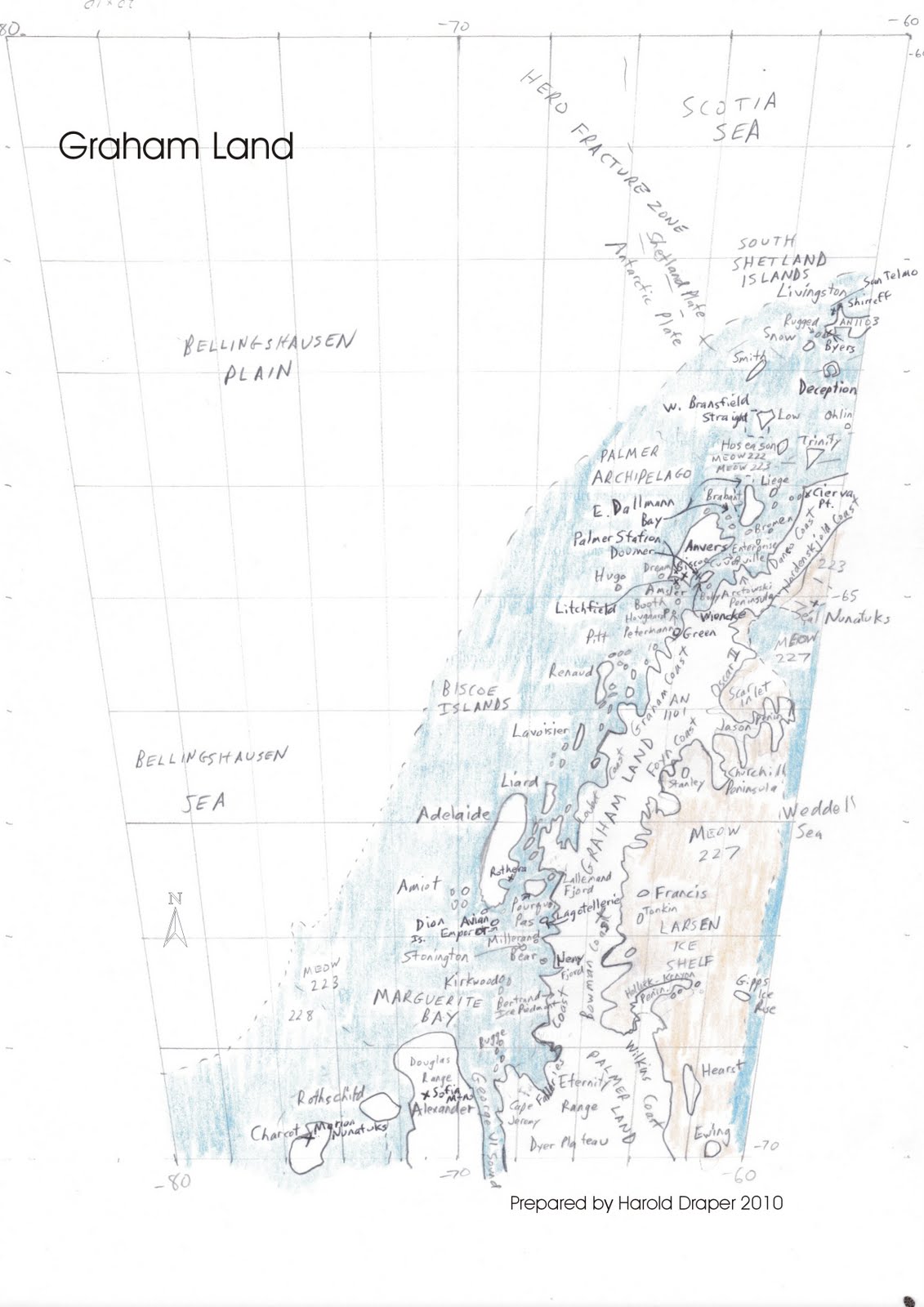 Ecoregions: Graham Land and Palmer Archipelago