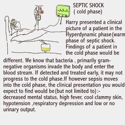 Dear Nurses: SEPTIC SHOCK (COLD PHASE )