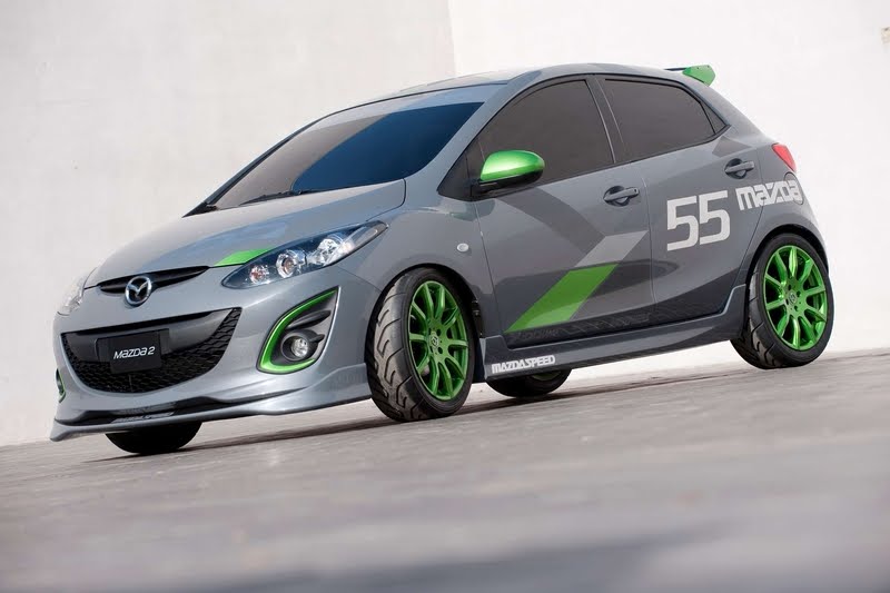 Brunei Compact Tuner: Mazda 2 evil special concepts