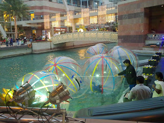 Earsplease: Water Balls at Dubai Festival City