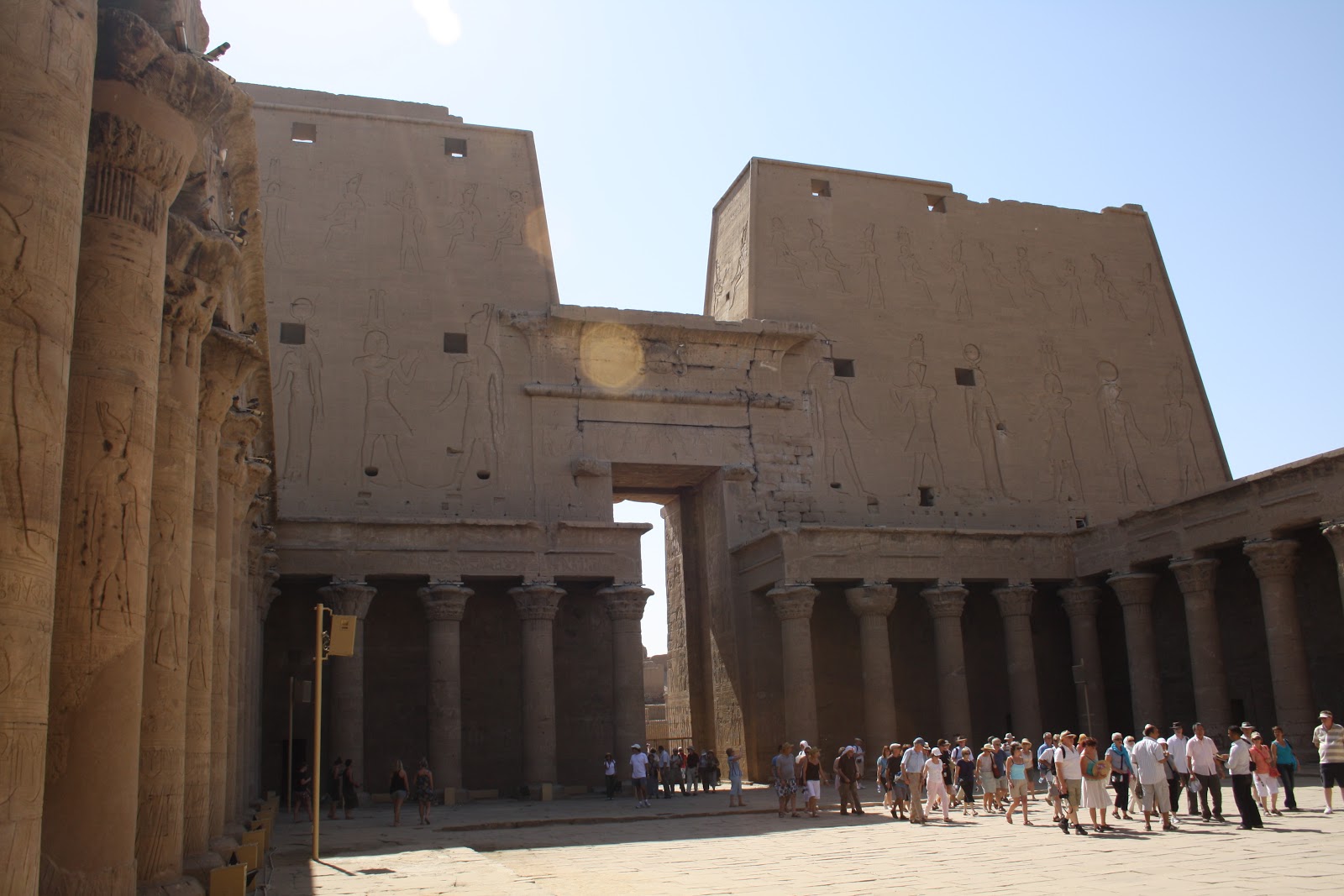 Jennifer's Trip to the Middle East: Photos - Edfu temple