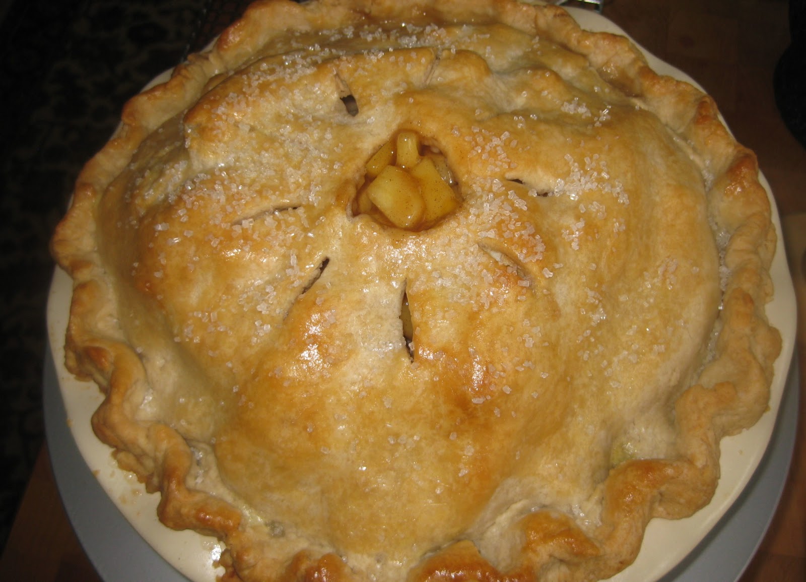 Domesticated Peacock: Pie is good and fun!