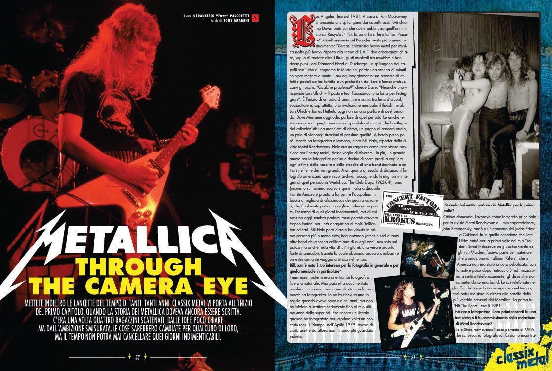 Metallica The Club Dayz 1982-84: Nov 12, 2009