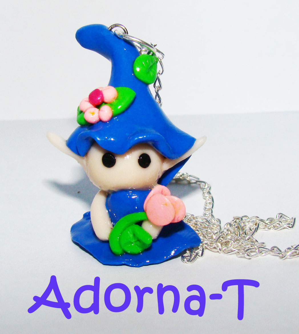 Adorna-T Shop: Colgante Duende Azul