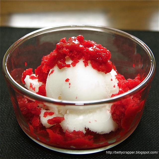 Betty Crapper: Raspberry Granita