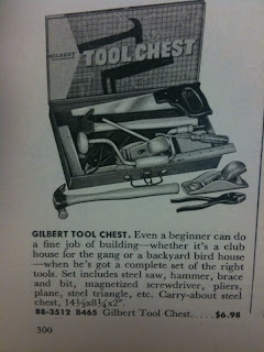 Classic Toy Museum: Gilbert Tool Chest from 1960 Toy Catalog