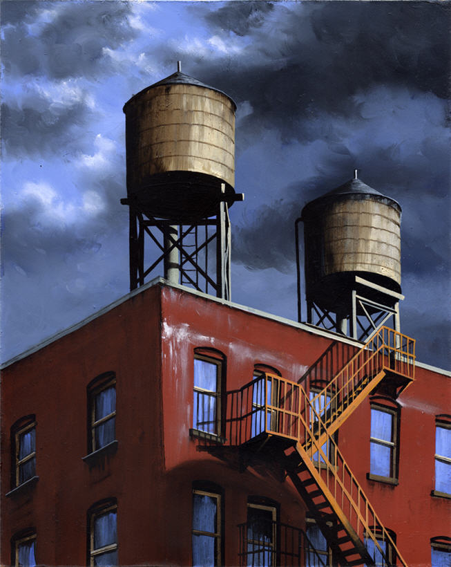 New York Street Art: NYC Water Towers