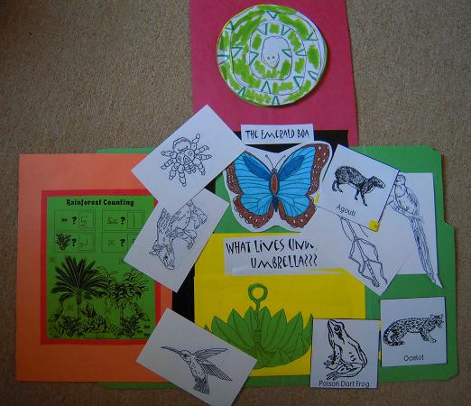 All That's Goood: Rain Forest Lapbook