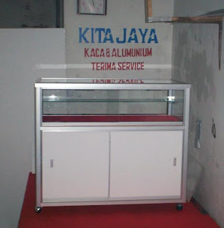 Etalase | Gerobak Alumunium | Service: Etalase Konter HP