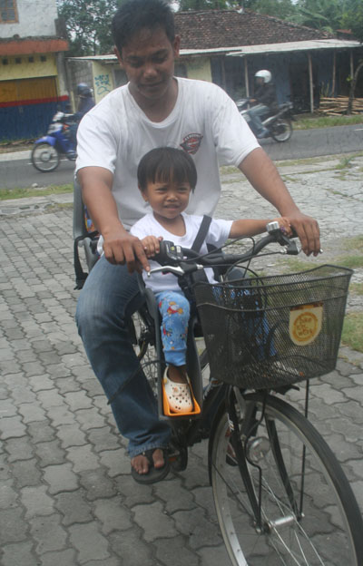 Boncengan SEPEDA Balita Depan - blog thetrekkers.com