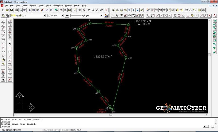 GEOMATICYBER: Generate Traverse in StarNet