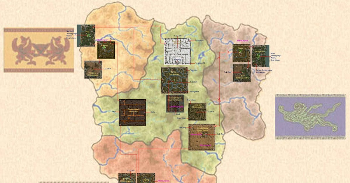 Metin2: MAPA