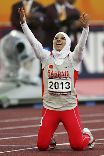 CoNFiDenT & StyLisH: MUSLIM WOMAN WON THE GOLD MEDAL IN 200M SPRINT ...