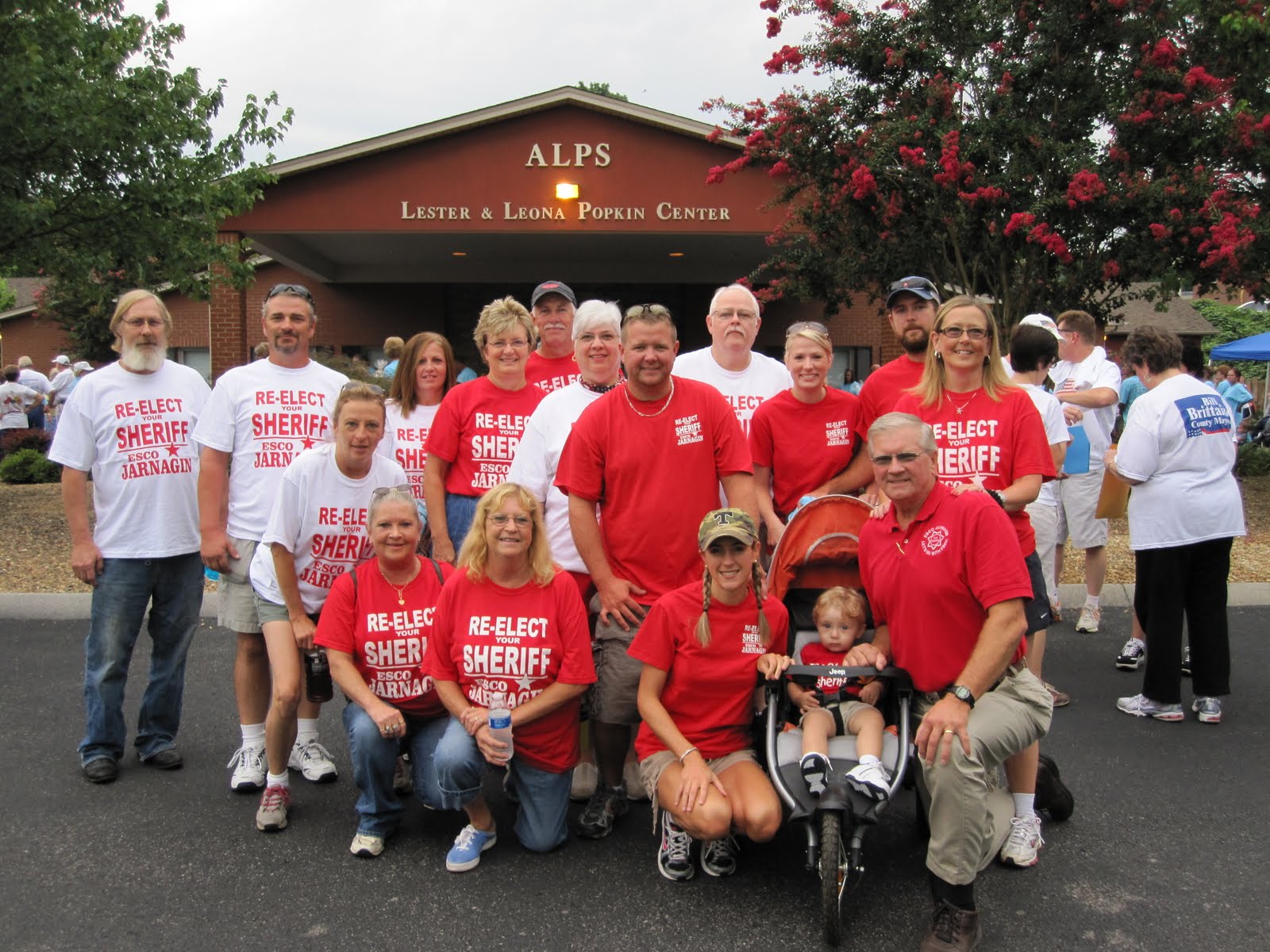 RE-ELECT SHERIFF ESCO JARNAGIN