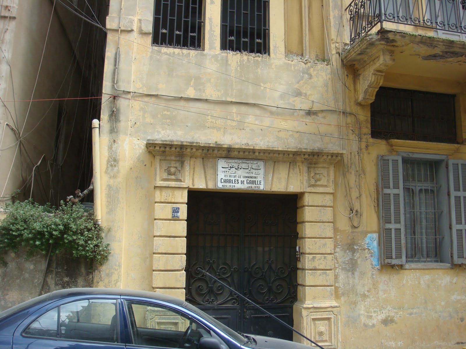 Birds Without Wings: Charles De Gaulle House in Beirut