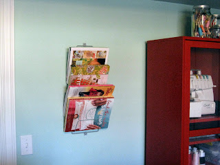 Pot lid rack turned book holder - Crap I've Made