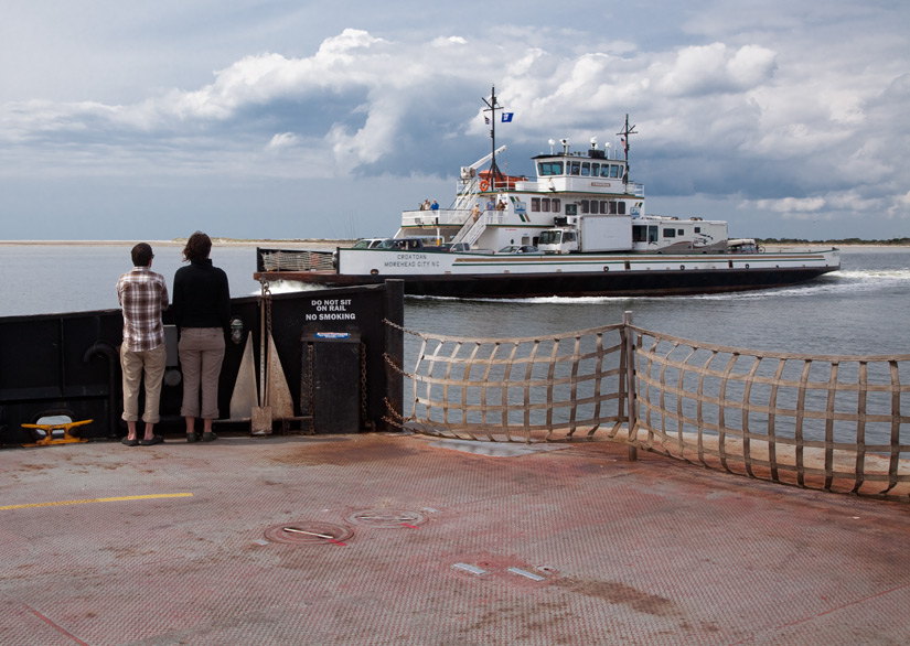 The Weekend Sportfishermen: Snow on Hatteras Island Today. Ferry ...