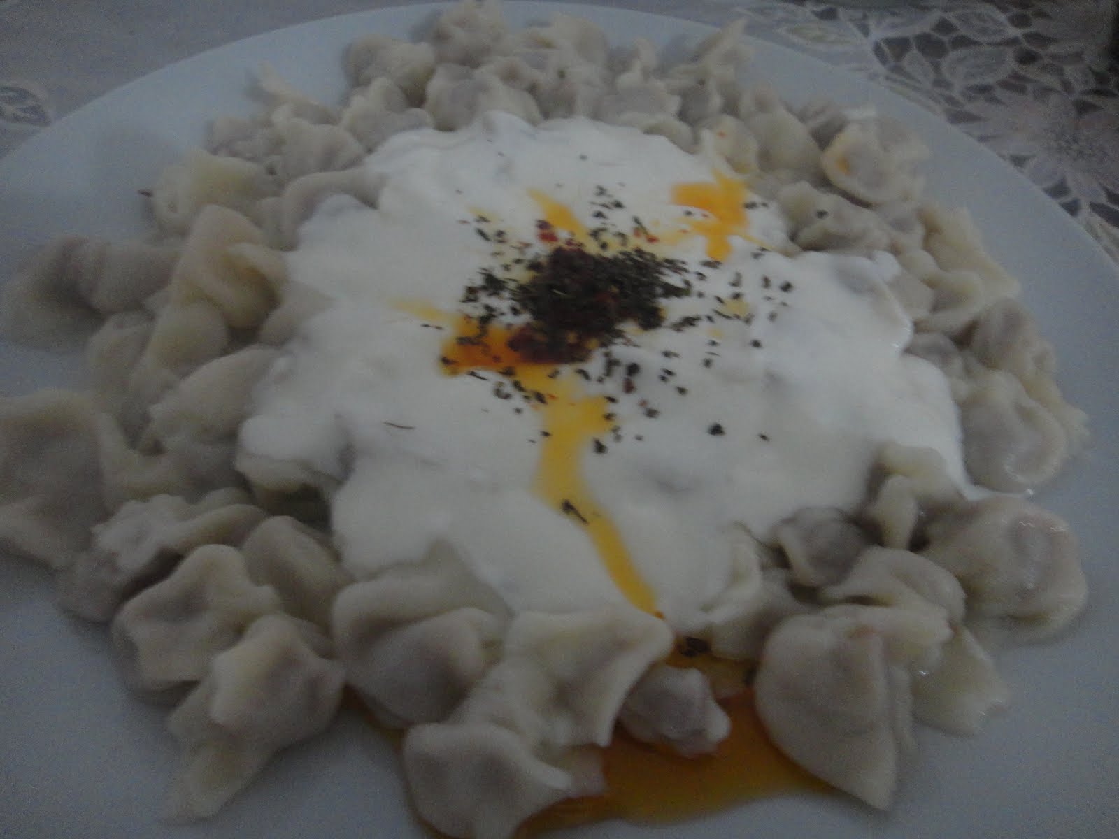 TURKNOY: Turkish Dishes: Manti or Turkish Dumpling