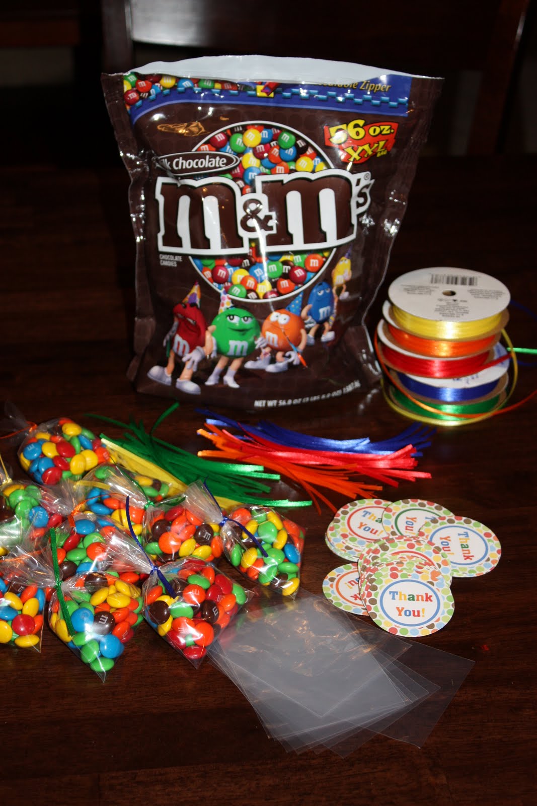 5M Creations: m&m Favors