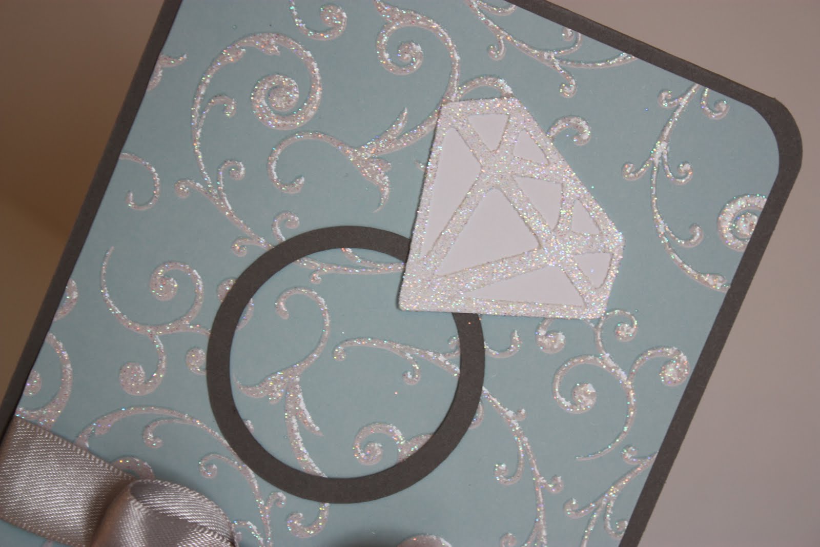 5M Creations: Engagement Ring/Wedding Card