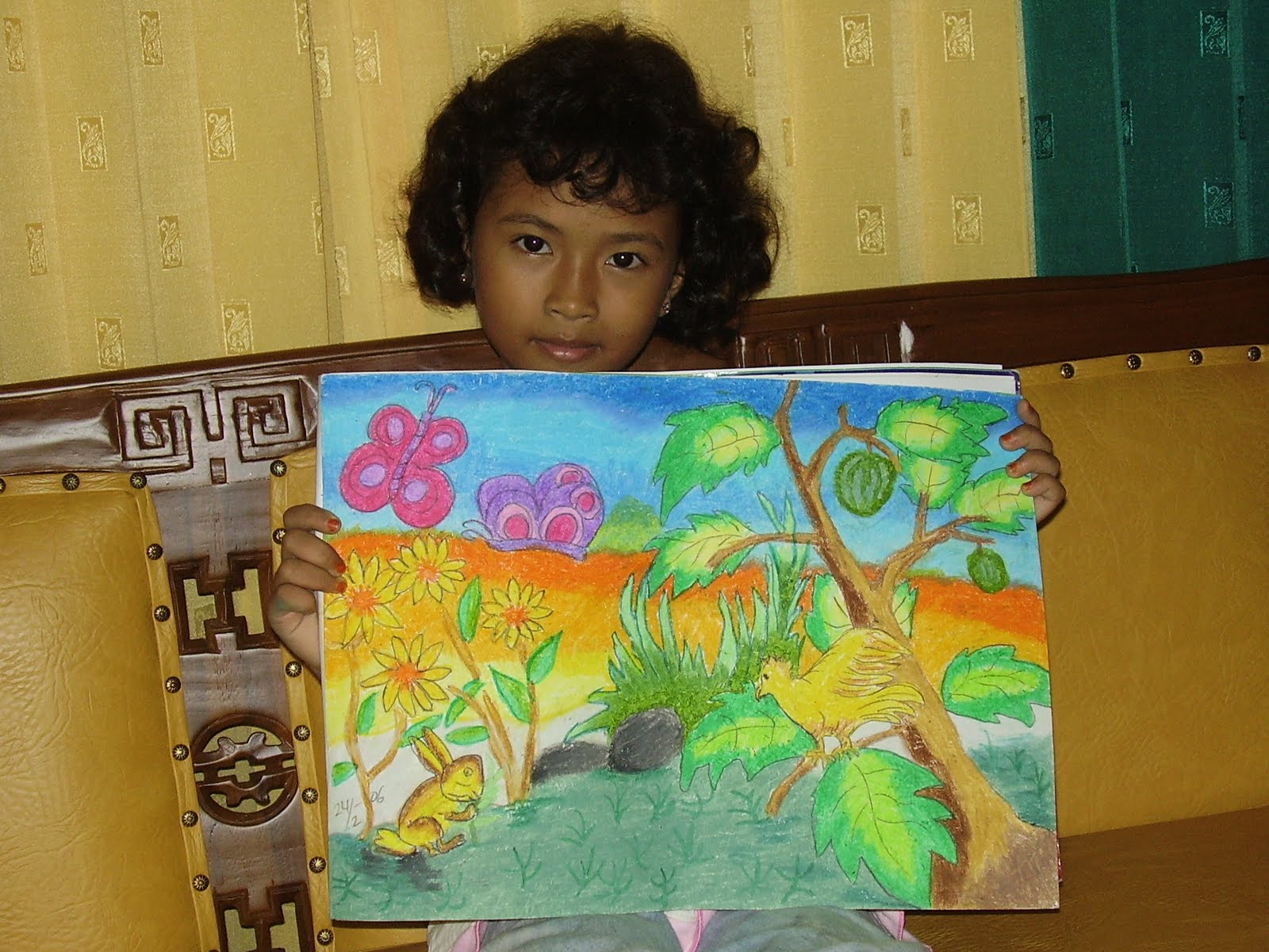 Adaninggar63: LUKISAN " ANAK-ANAKKU " (3)