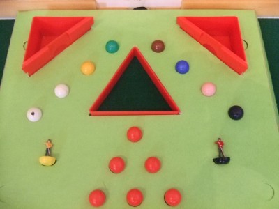 My Hybrid Green Box: Subbuteo SNOOKER EXPRESS EDITION COMPLETE