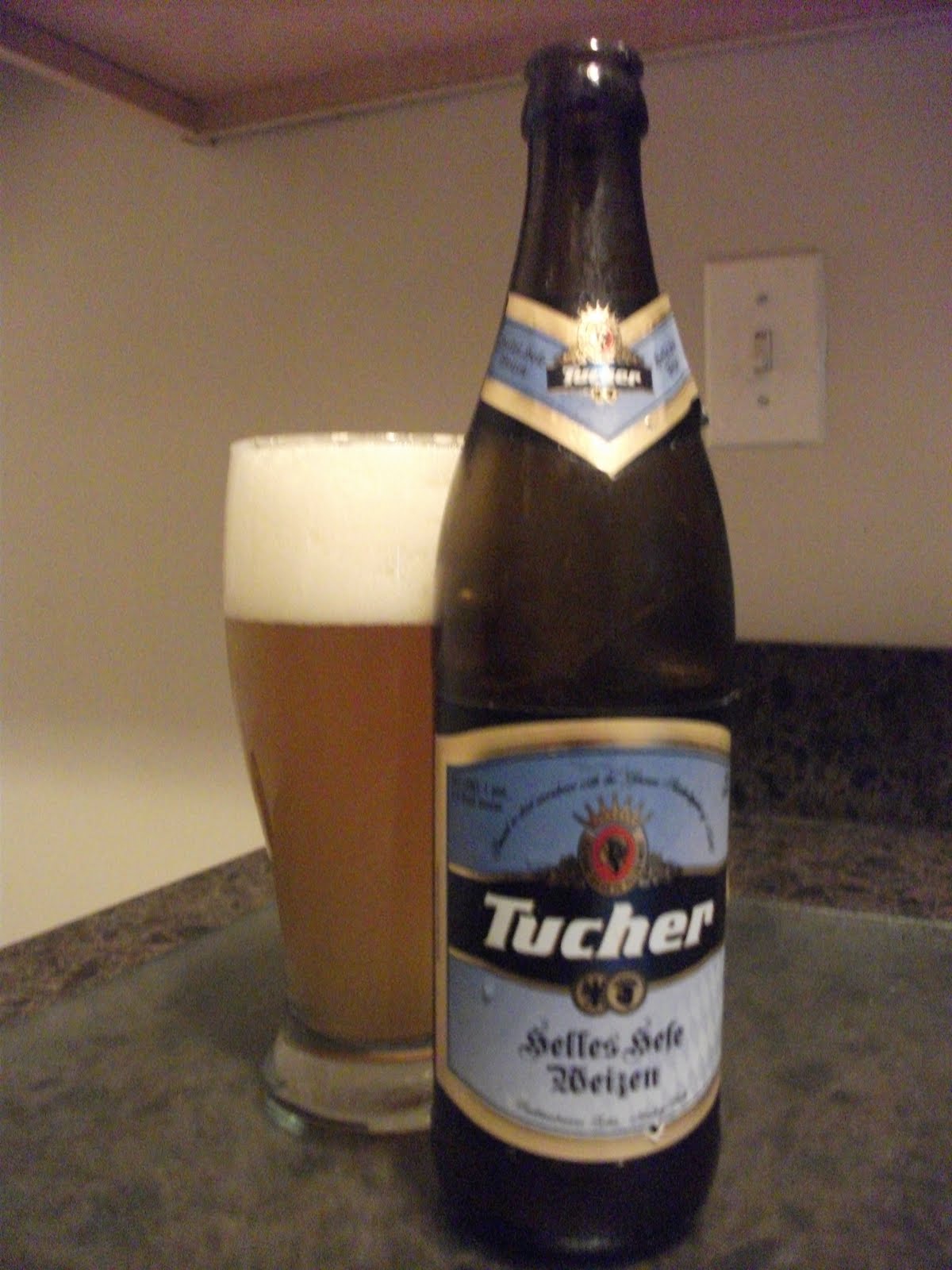 The Beer Cruiser: Tucher(Nurnberg, Germany) - Helles Hefe-Weizen Review