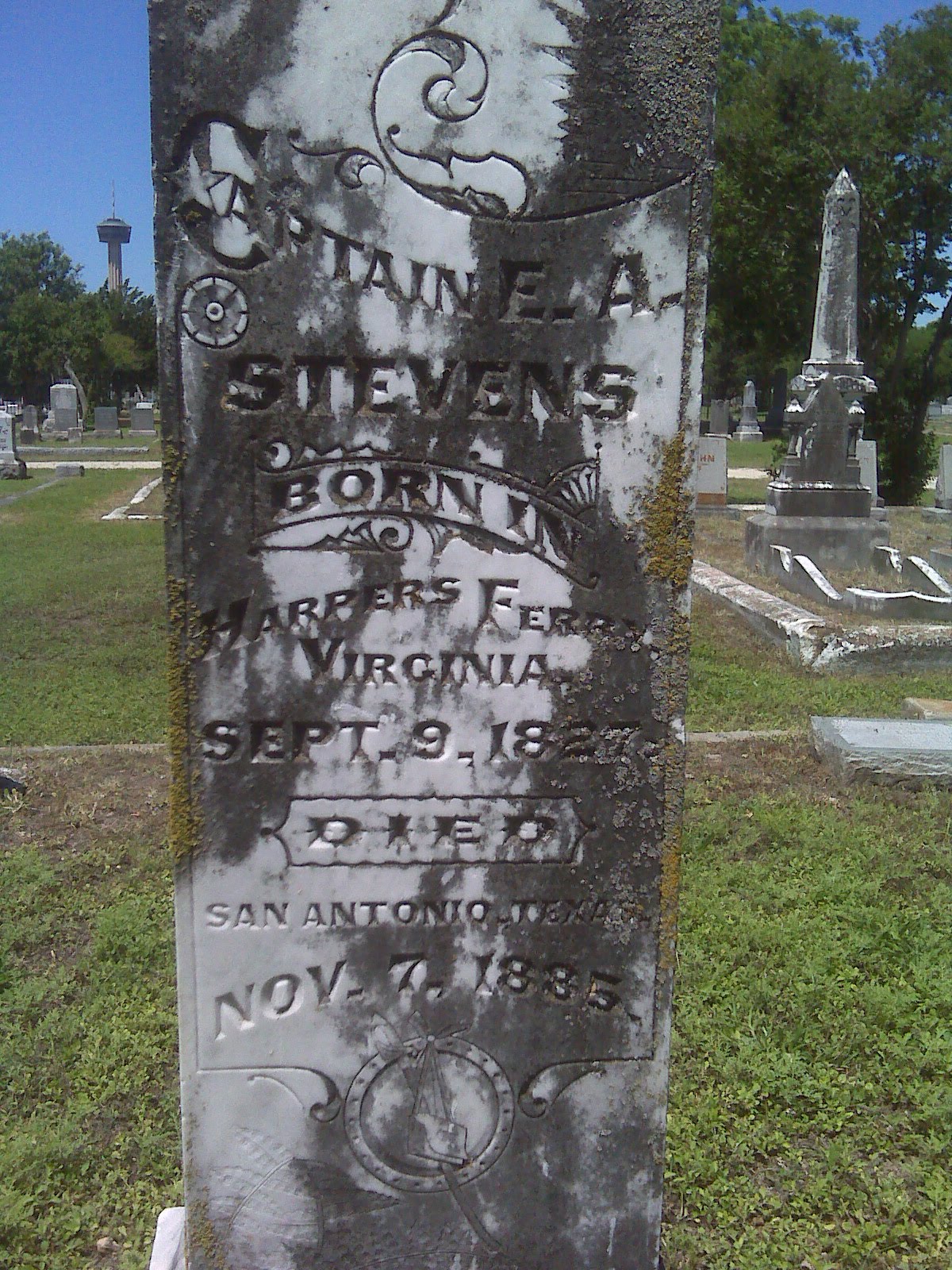 Bexar Community Texas Peace Officer Memorial: Sheriff Edward A. Stevens