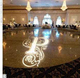 Our Eternal Wedding blog: GOBO LIGHTING