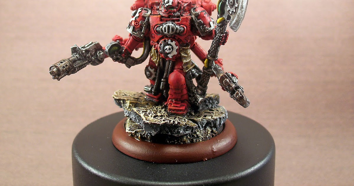 Blood Angels Techmarine with Servo Harness