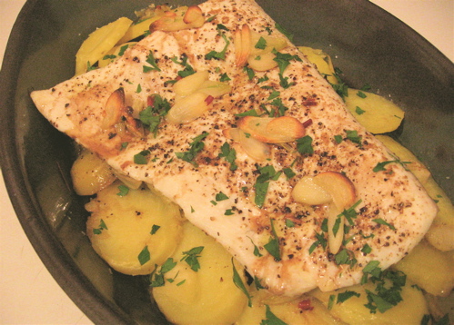 EAT.DRINK.THINK.: Spanish Roasted Halibut