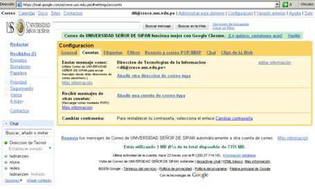 ARTE Y TECNOLOGIA: [GOOGLE EN LA USS] CORREO INSTITUCIONAL