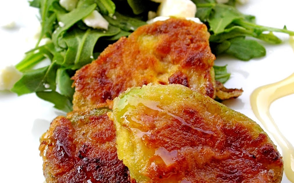 ShowFood Chef: FRIED GREEN FIGS (or the Tweet that turned into Figs)