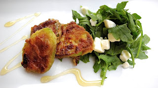 ShowFood Chef: FRIED GREEN FIGS (or the Tweet that turned into Figs)