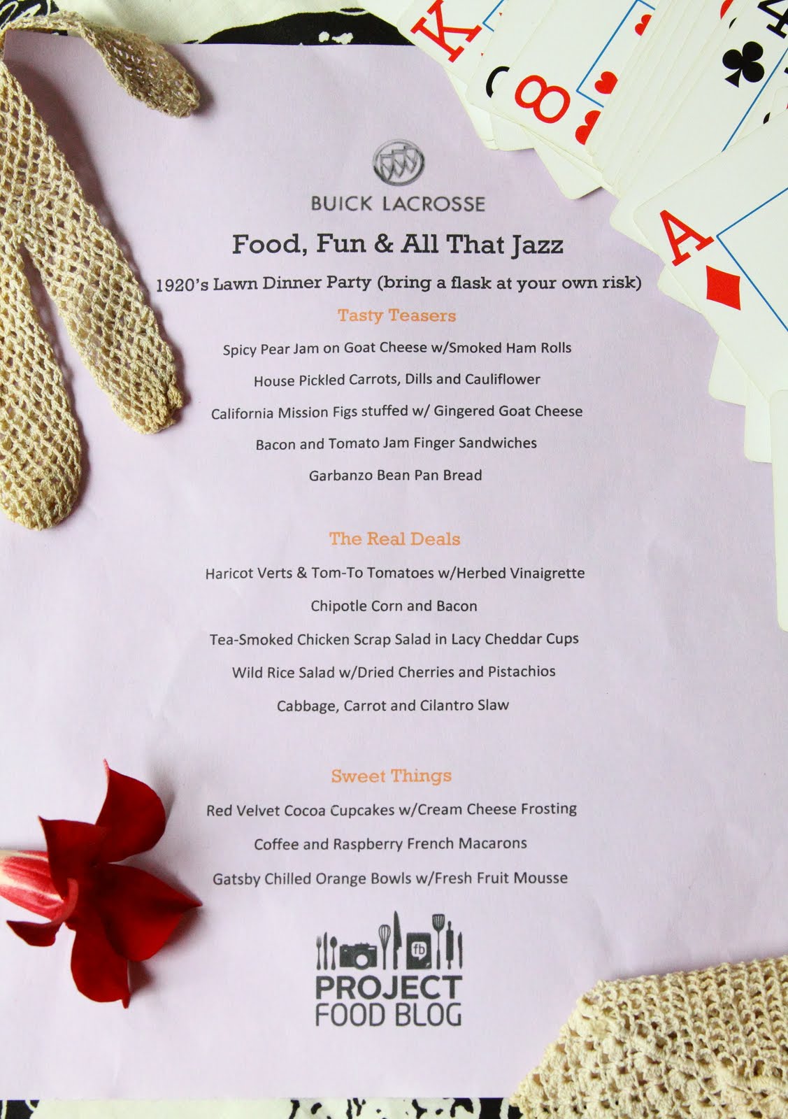 ShowFood Chef: FOOD, FUN & ALL THAT JAZZ - A Virtual Dinner Invitation