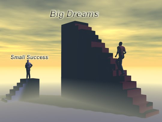 The Silent Words: Small Dreams can't lead to Big Success