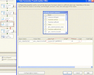 Business Intelligence Sharepoint and SSIS: SSIS Converting float data ...